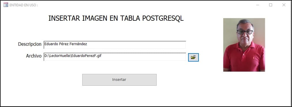 ¿Cómo puedo insertar y extraer una imagen de un campo BYTEA de ...