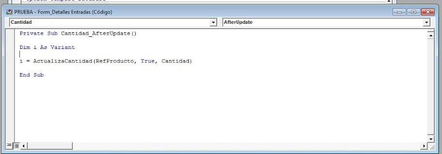 Access 2007 Cierra Inesperadamente Después de Ejecutar Código De Visual ...